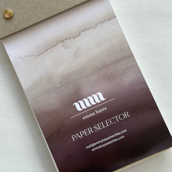 Paper Selector Sample Book – Emma Hayes