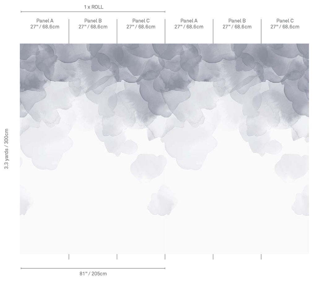 Bloom Wallpaper - Smoke – Emma Hayes