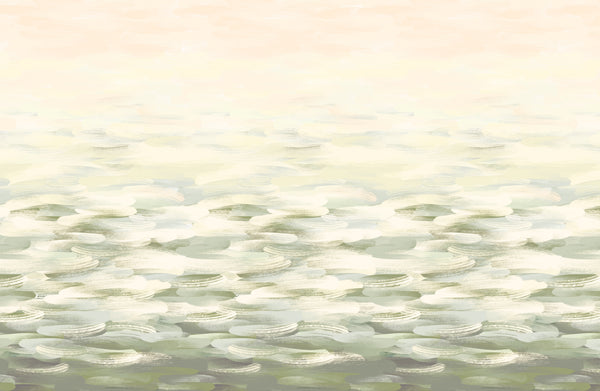 LA Colorscape Wallpaper - Desertscape Mural - Green – Emma Hayes